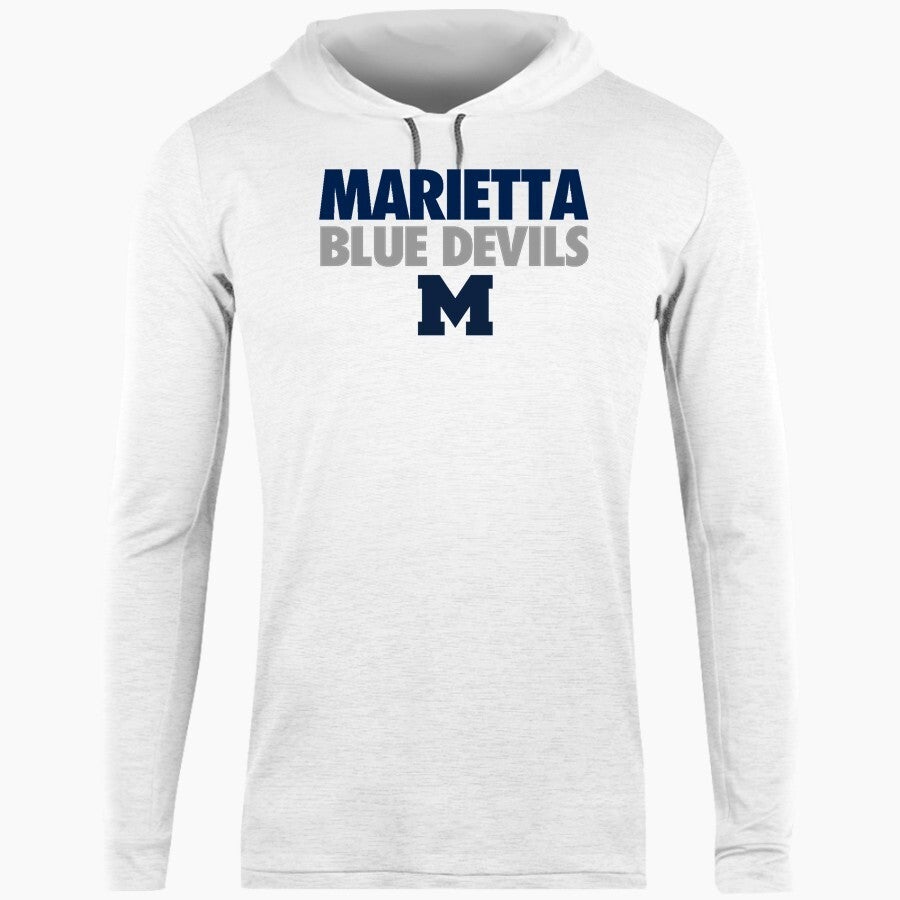 Baby Blue Devil Marietta Logo