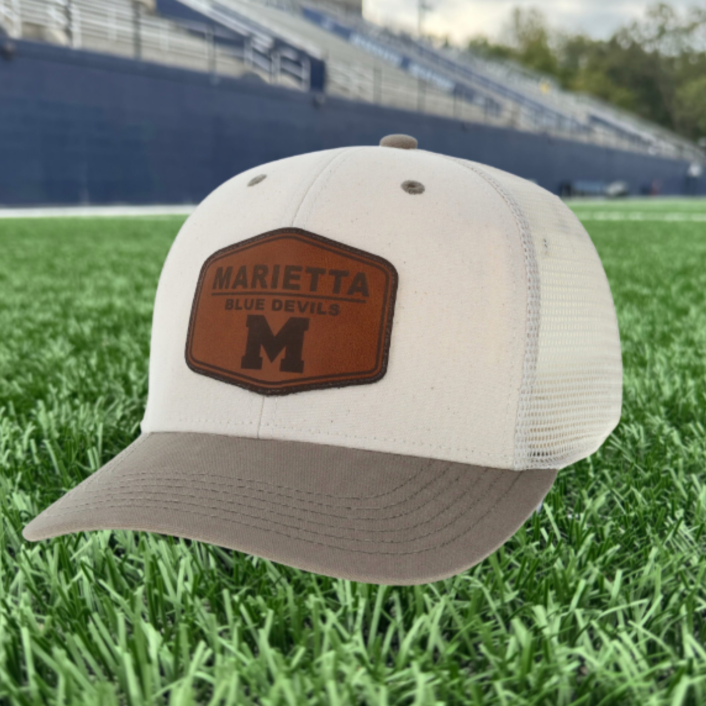 Baby Blue Devil Marietta Logo